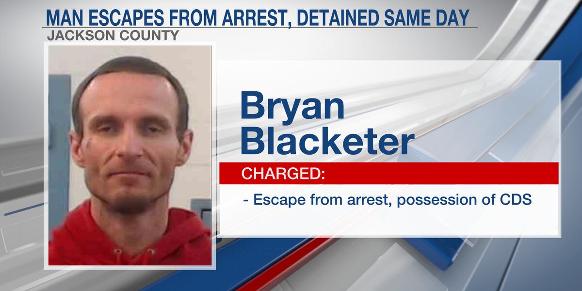 Altus Man Taken Into Custody After Escaping Earlier Arrest